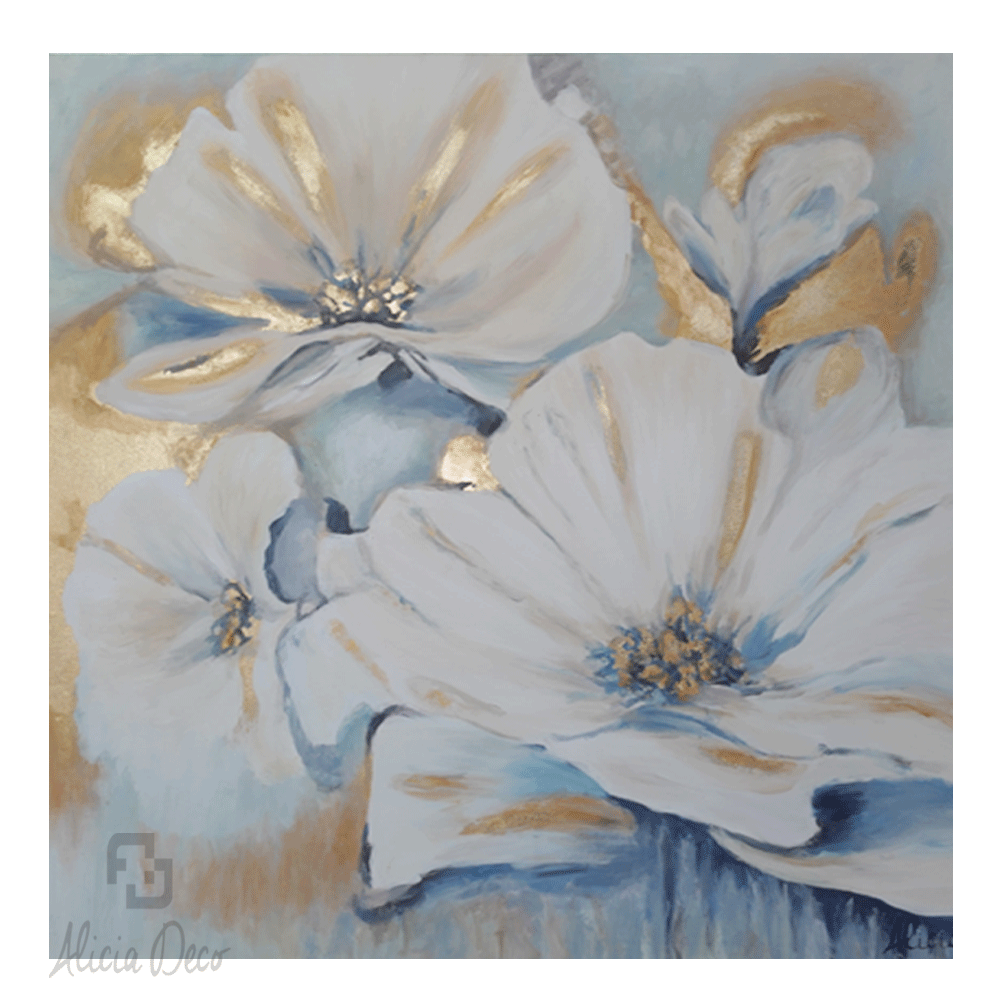 Tableau modern hand painted - Alicia Deco