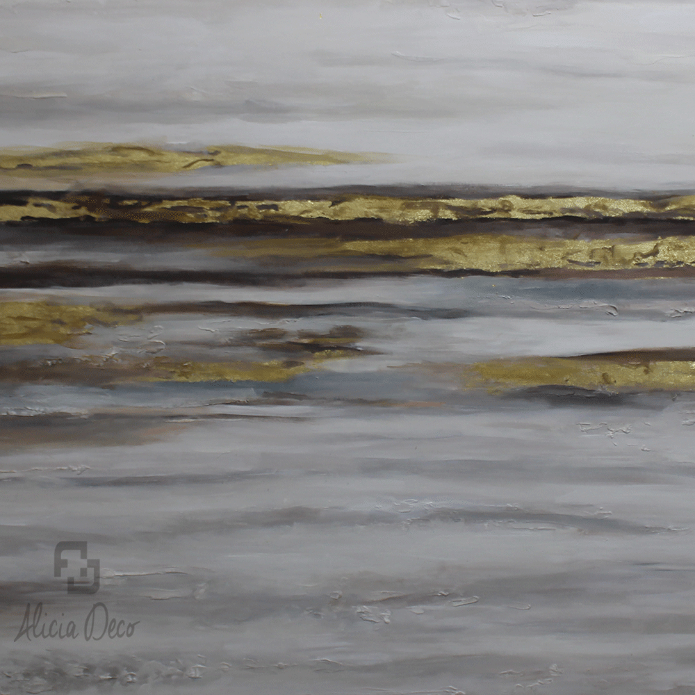 Tableau modern hand painted - Alicia Deco