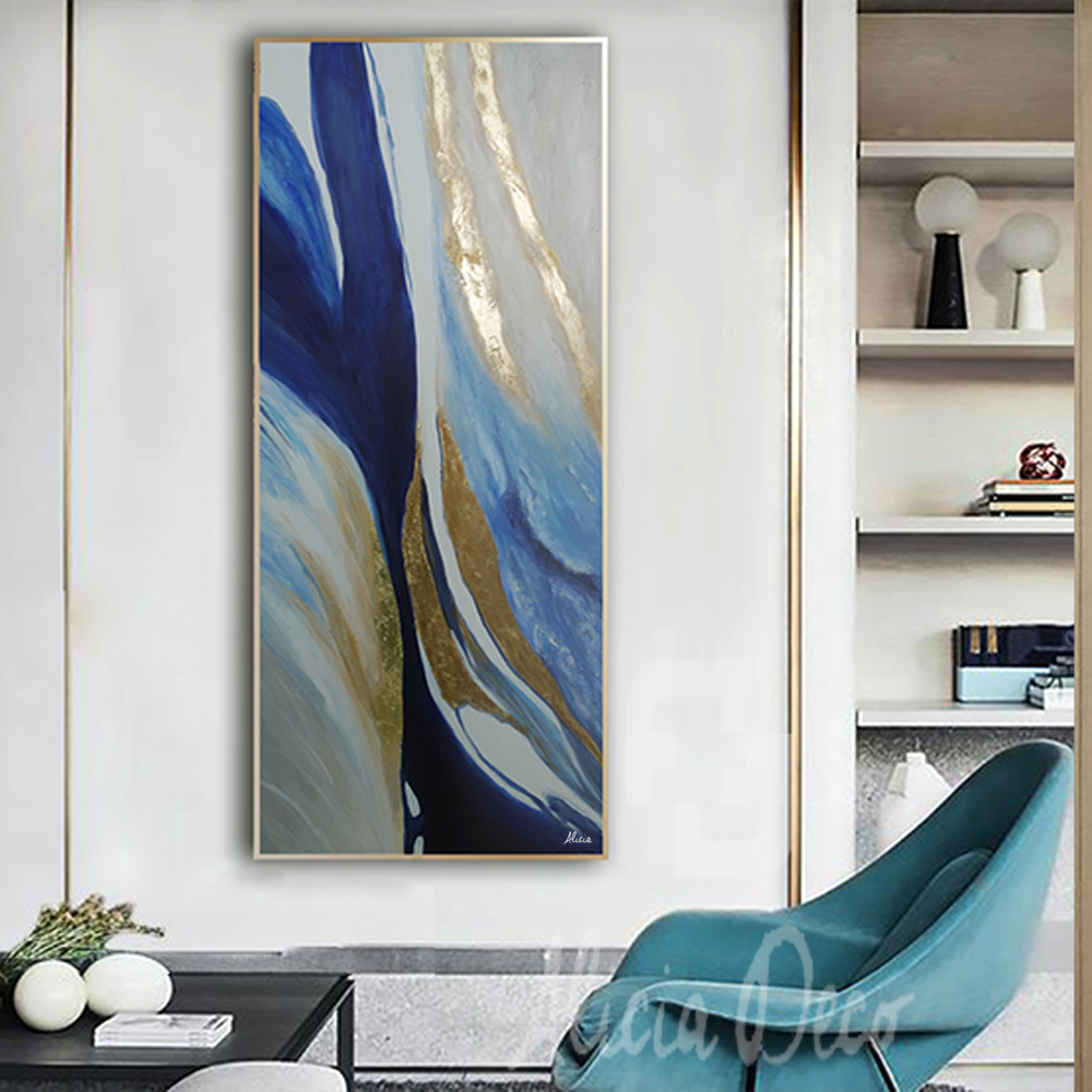 Tableau modern hand painted - Alicia Deco