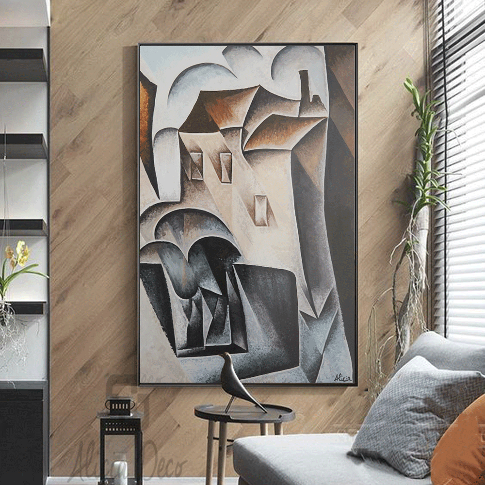 Tableau modern hand painted - Alicia Deco